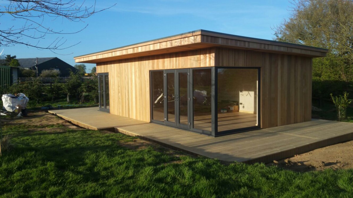 Oeco Garden Rooms Case Study Building a 9m x 5m Double Corner Canopy ...
