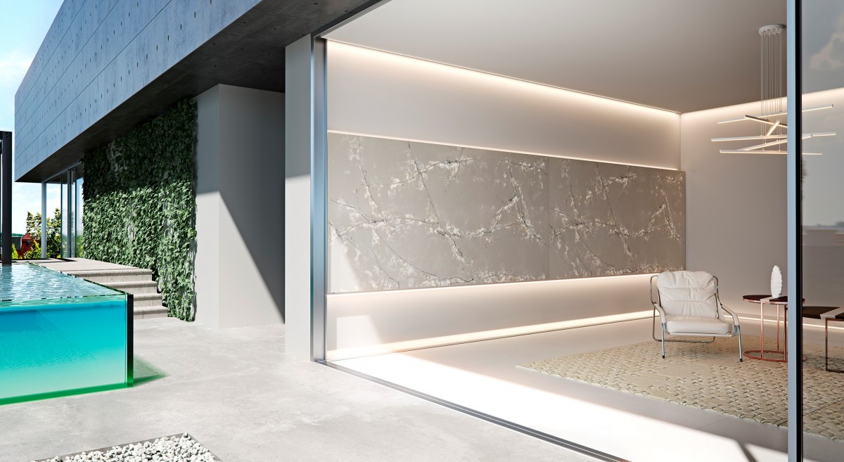 Ice White from COMPAC – a quartz worksurface like no other. - The Art ...