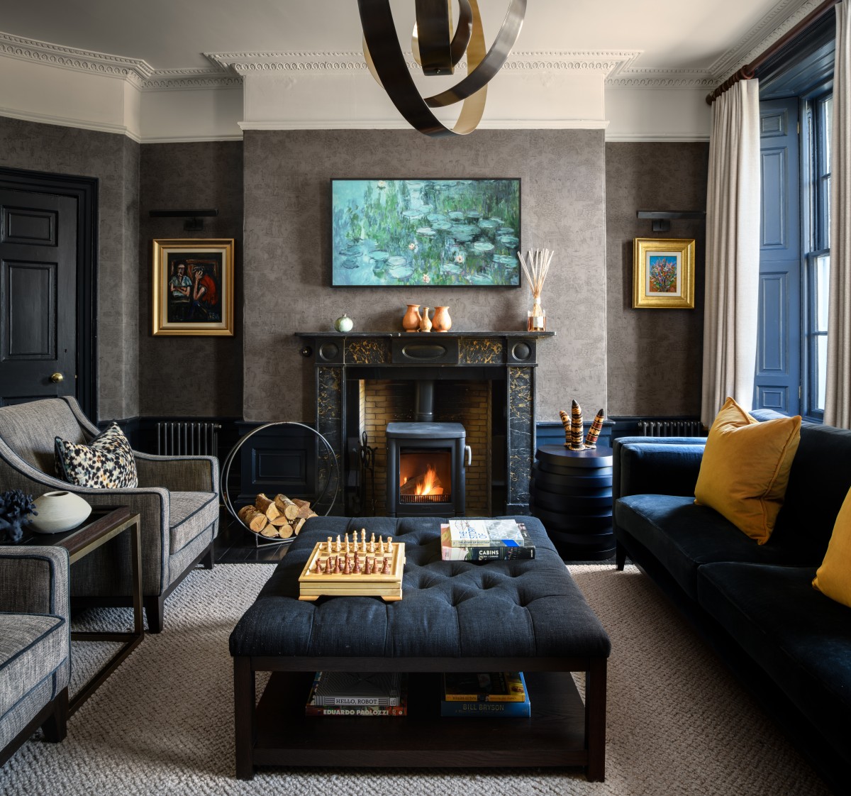 Edinburgh Townhouse by Jeffreys Interiors (Edinburgh) - The Art of ...